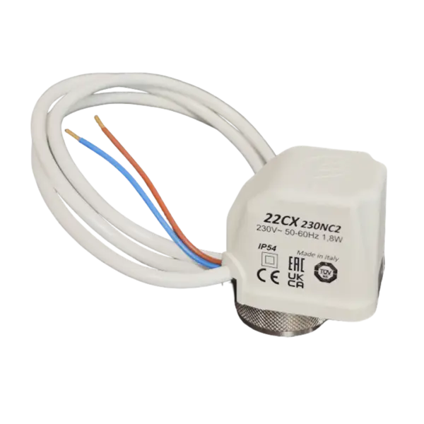 Watts stelmotor 22CX 230NC2 | Zonemotor | Actuator | Watts Vision 2.0 ...